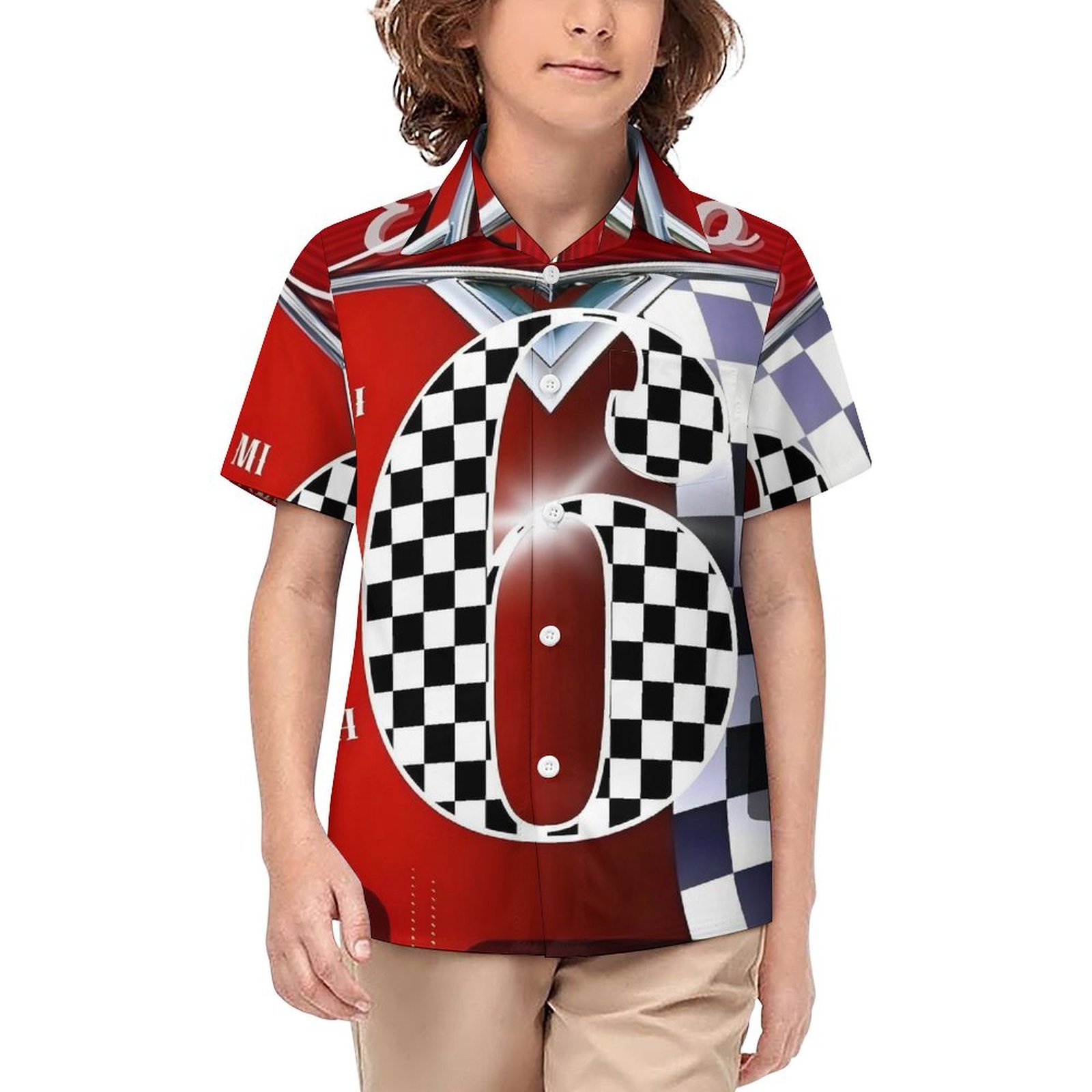 Lightning McQueen button down shirt boys summer 2T - Walmart.com