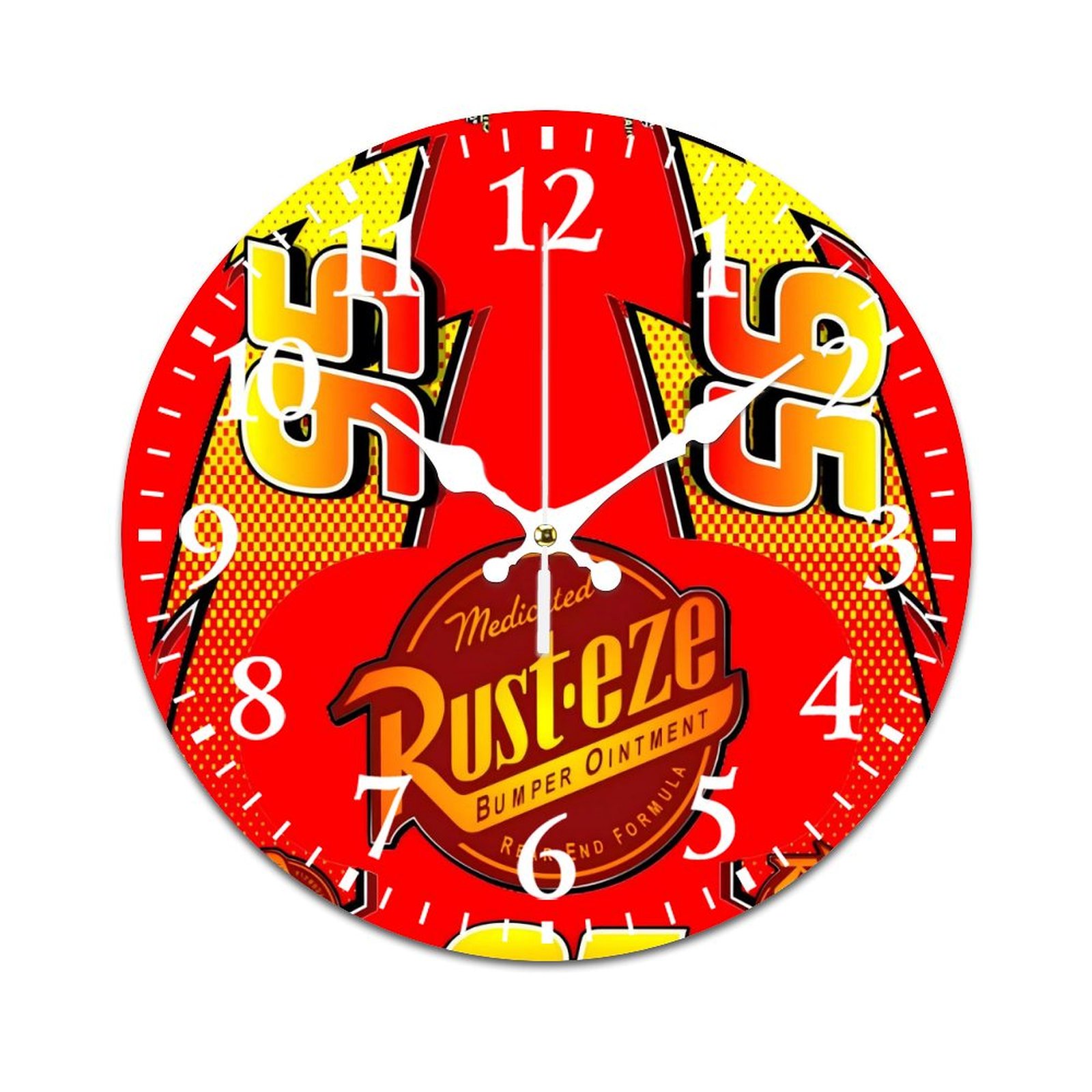 Lightning McQueen wall clocks battery operated decorative 34cm/13.39in - Walmart.com