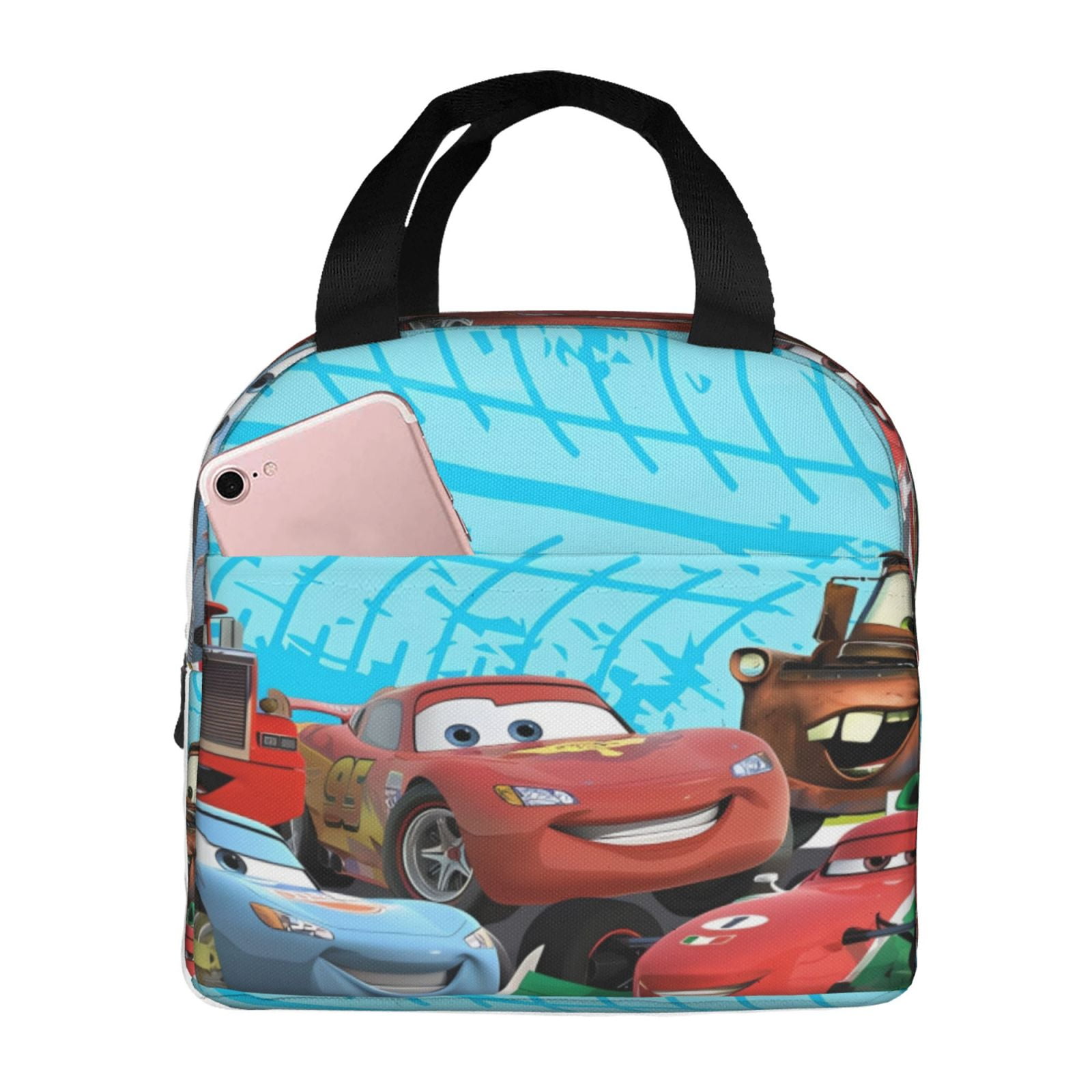 Lightning Mcqueen Lunch bag, insulated lunch box, insulated food ...