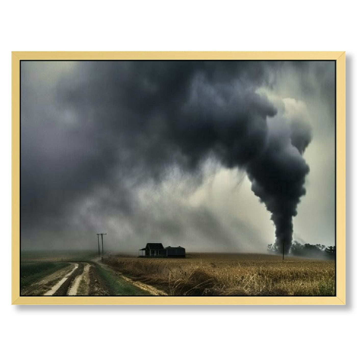 Lightning Natural Disaster Poster Modern Wall Art Poster Gift HD ...