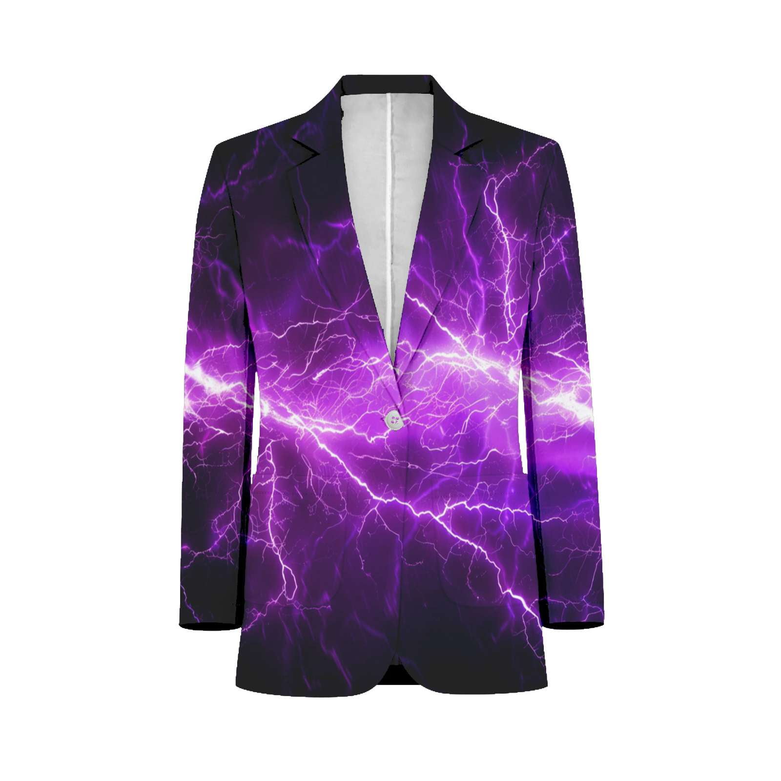 Lightning Pattern Customized Men's Suits full man Shawl Collar ...