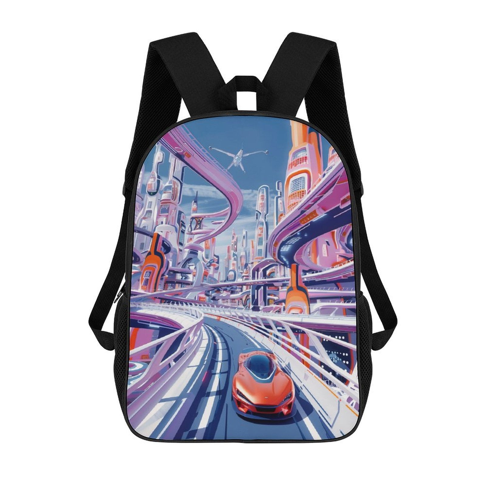 Lightning Pattern Race Car Backpacks for Backpack for Bookbag - Walmart.com