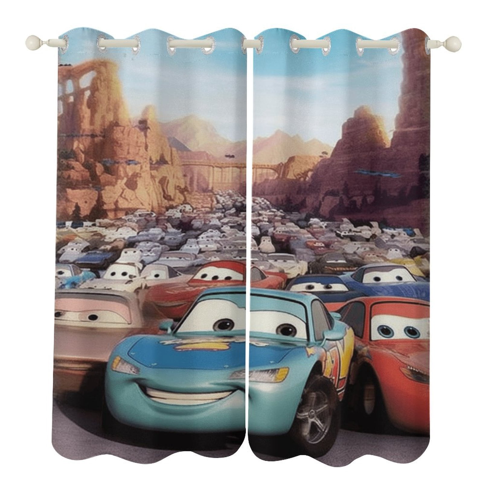 Lightning Pattern Race Car Suitable for Living Rooms with Perforated ...