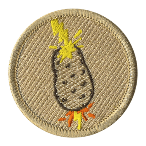 Lightning Potato Scout Patrol Patch (Sew-on) - ClassB - Walmart.com