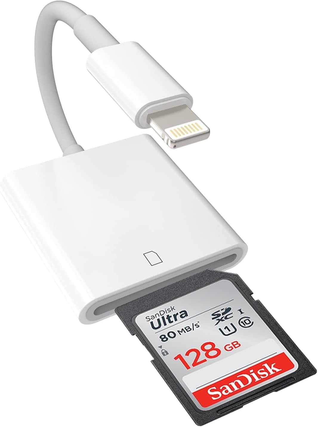 Lightning to SD Card Reader for iPhone,SD Card Viewer,Trail Camera ...