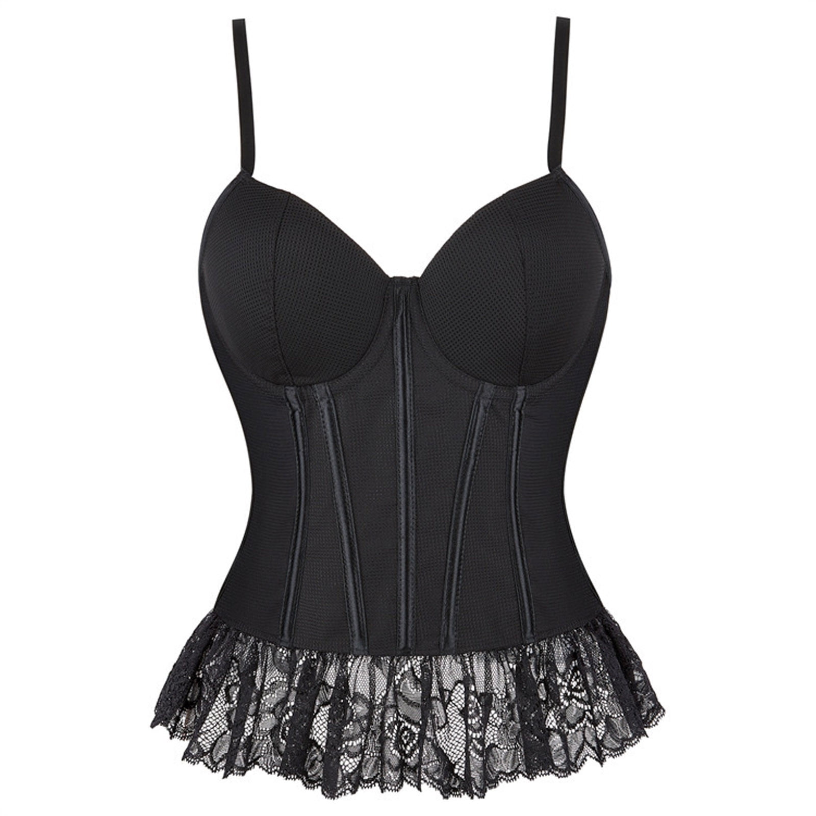 Lightning Sale RbCulf Sexy Underwire Lingerie Womens Lace Crop Tank Top ...