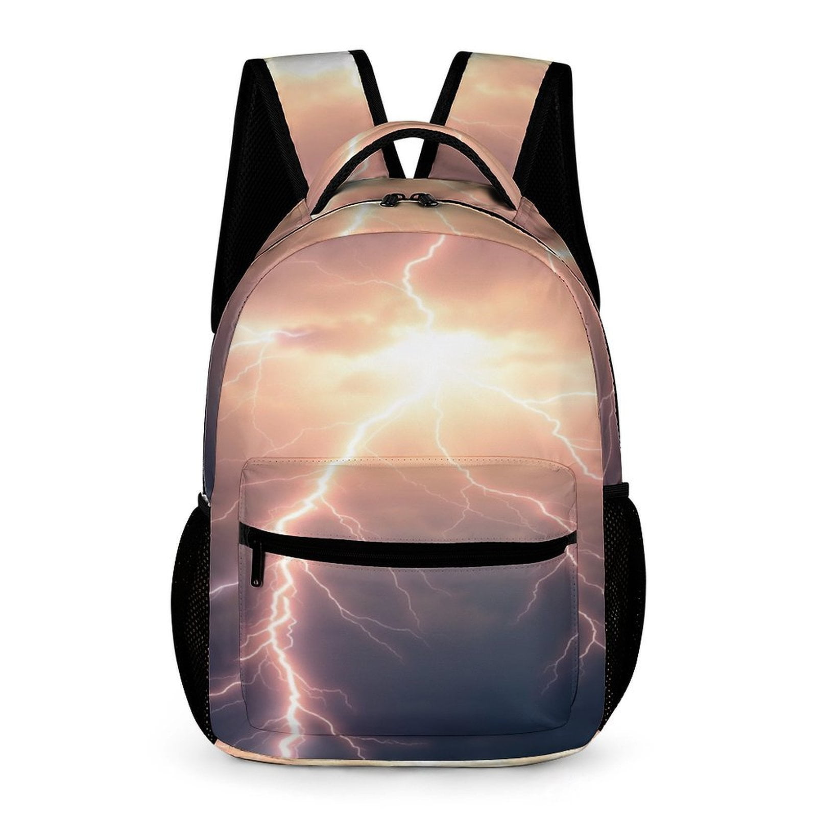 Lightning Sky Bright Student Bookbag Notebook Backpacks 3D Print ...