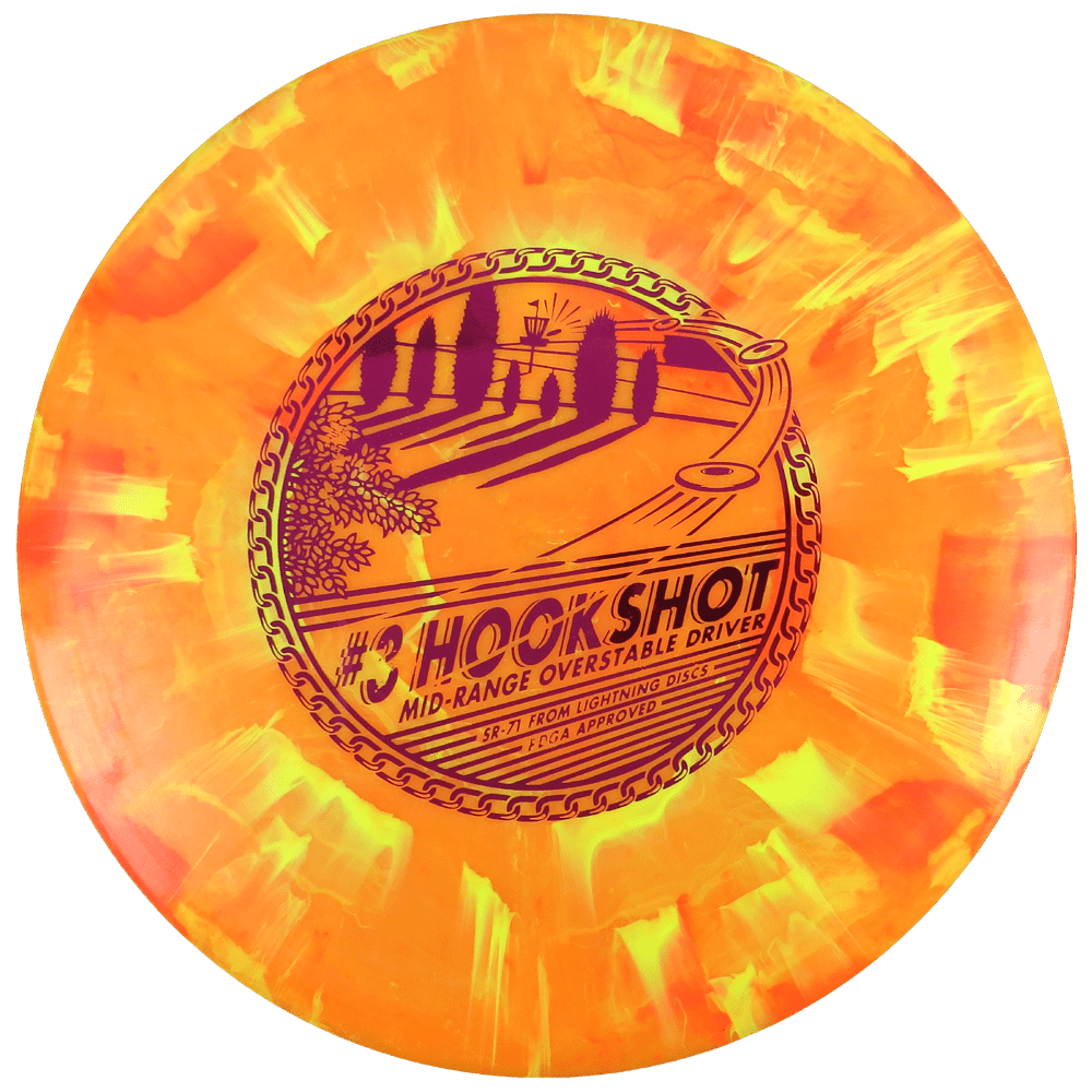 Lightning Standard #3 Hookshot Midrange Golf Disc [Colors may vary ...