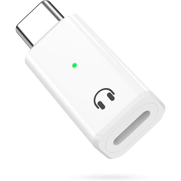 Lightning to USB C Audio Adapter Support Line Control, USB C Male to ...