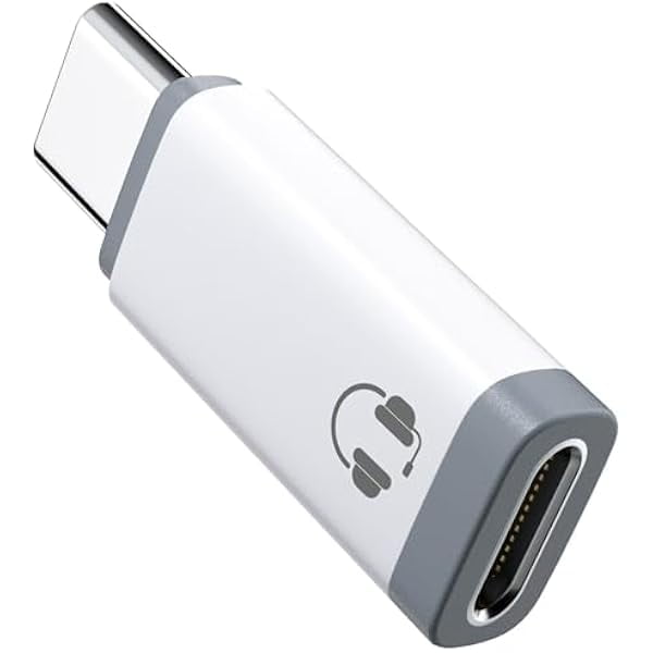 Lightning to USB C Audio Adapter Support Line Control, USB C Male to ...