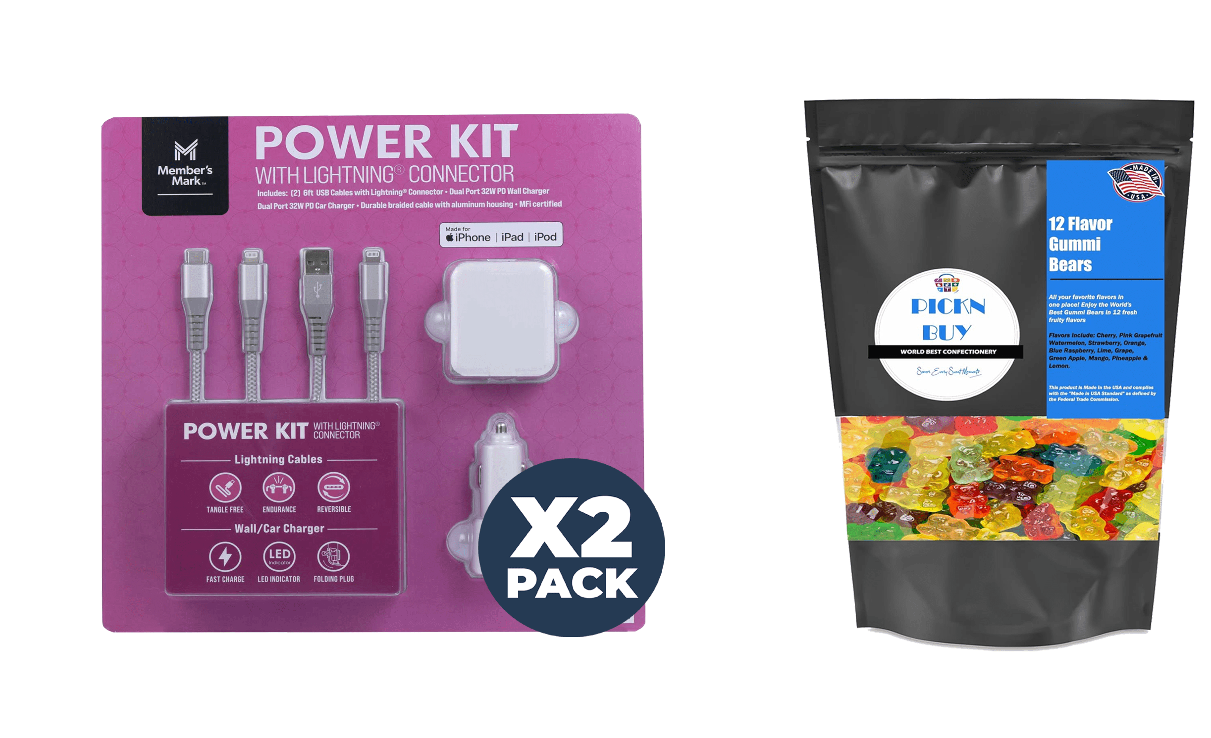 Lightning USB Power PD Kit. - Walmart.com