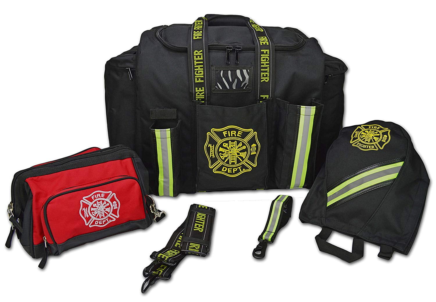 Lightning X Premium Firefighter Turnout Gear Bag Captain's Bundle w ...