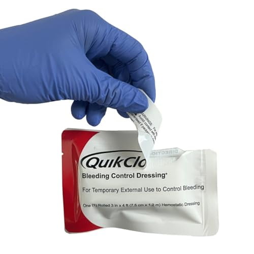 Lightning X Products QuikClot Clotting Gauze - Bleeding Hemmorhage ...