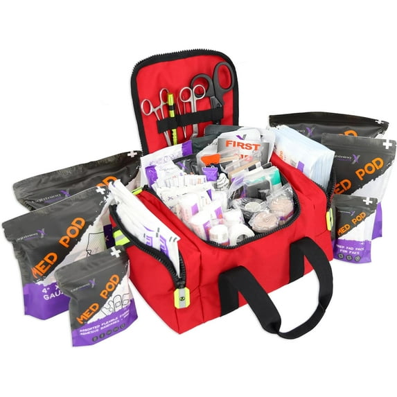 Lightning X Value Compact Medic First Responder EMS/EMT Stocked Trauma ...