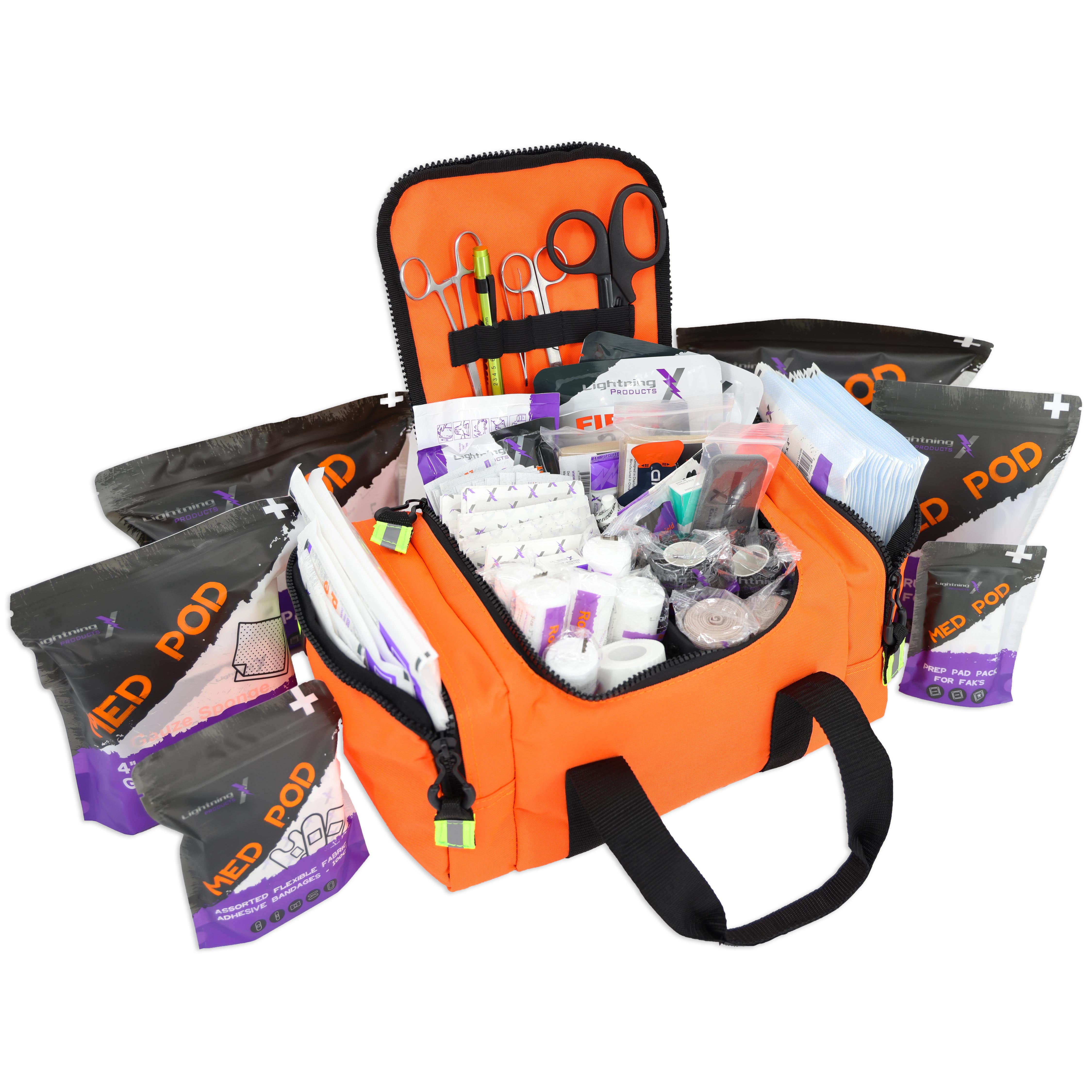 Lightning X Compact Portable AID Medical EMT/EMS First Responder Trauma ...