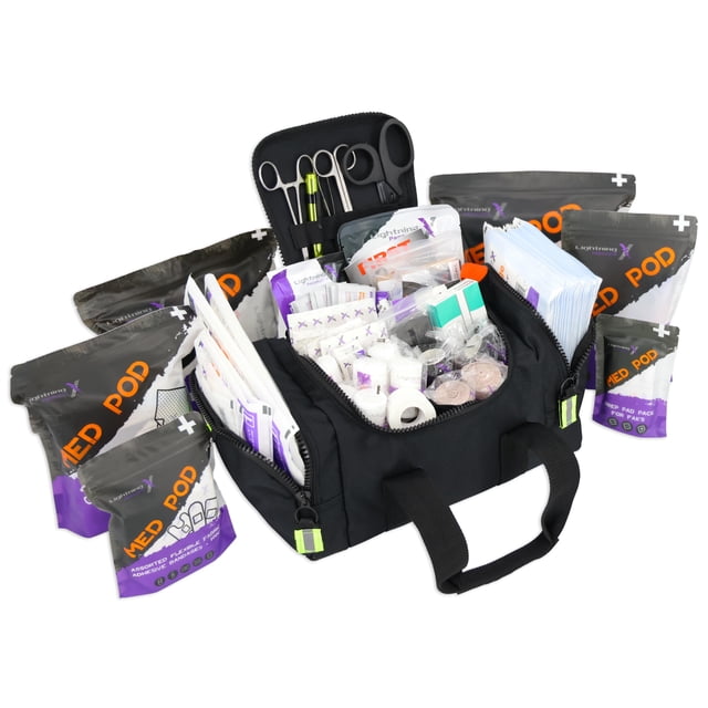 Lightning X Value Compact Medic First Responder EMS/EMT Stocked Trauma ...