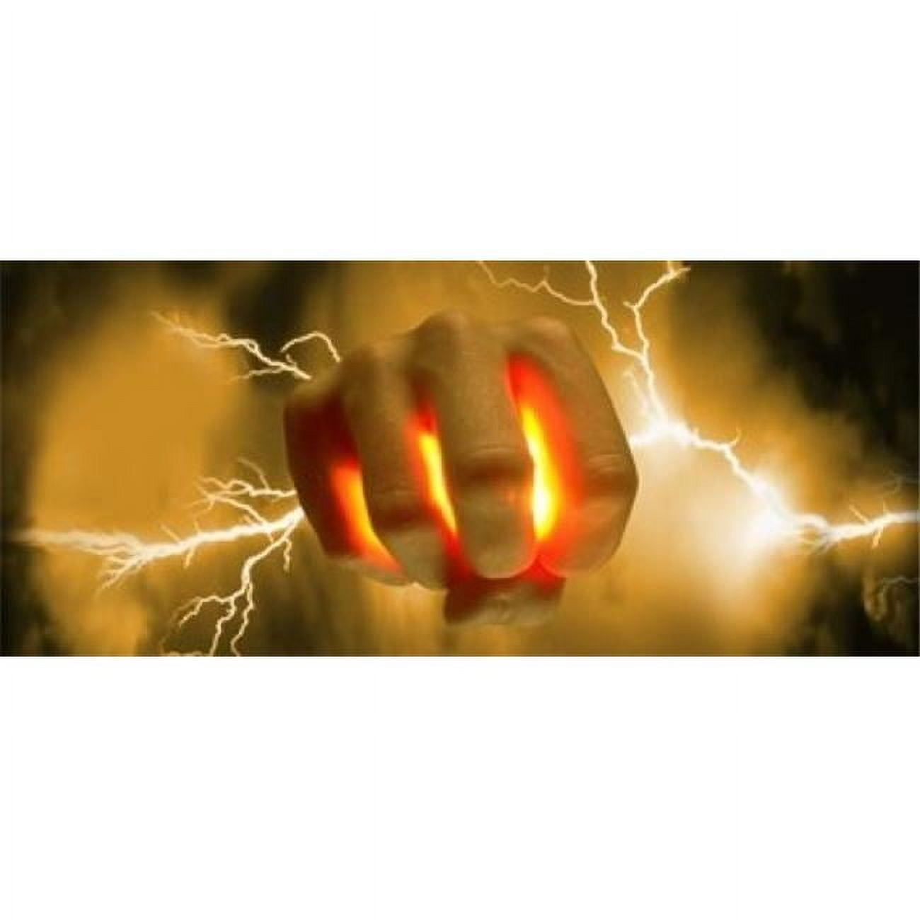 Lightning coming out of hand Poster Print by - 36 x 12 - Walmart.com