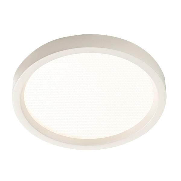 Lightolier S5R827K7 LED Round Surface Mount Wafer Light Fixture, 2700K ...