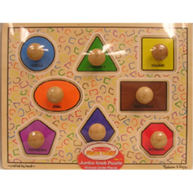 Lights Camera Interaction First Shapes Jumbo Knob Puzzle - Walmart.com