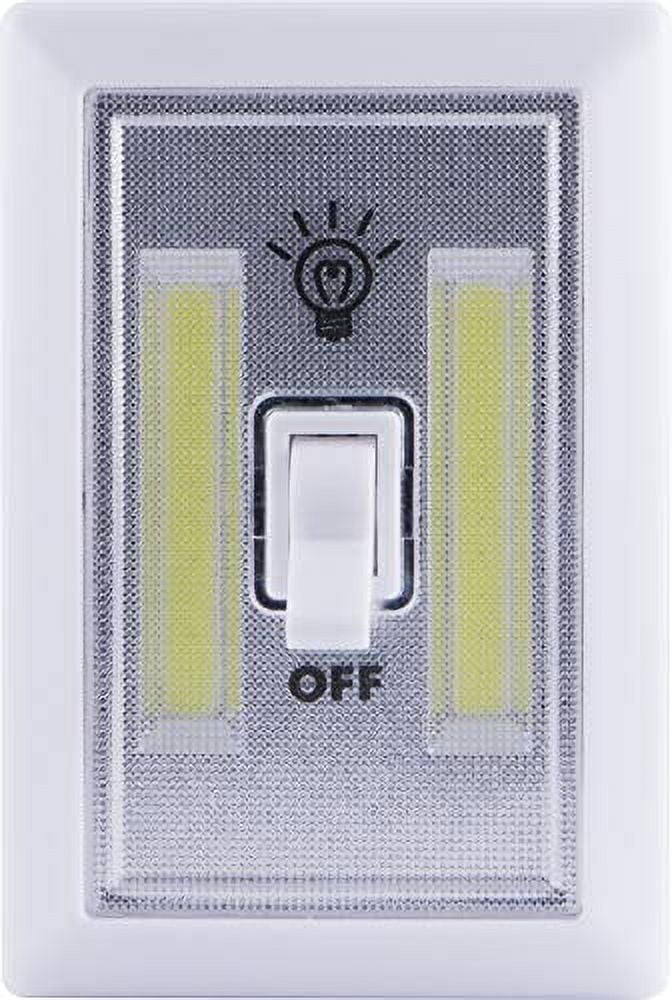 Lights By Night Wireless LED Light Switch, Battery Operated, 100 Lumens ...