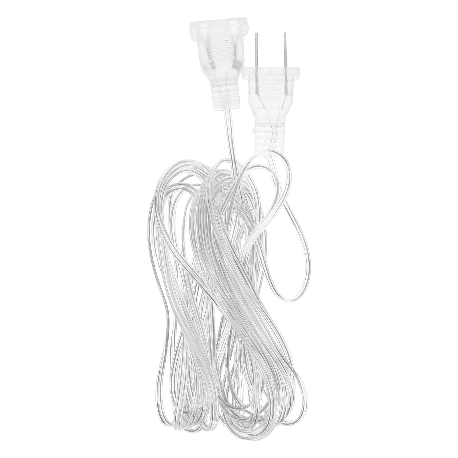 Lights Plug in, 5m Waterproof Silver Wire Firefly Lights, Adaptor ...