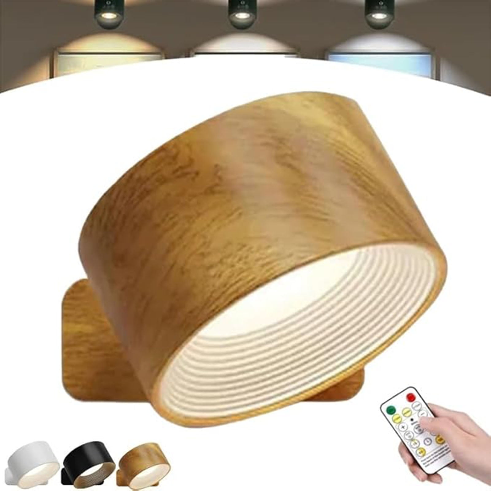 Lights of Sweden Wall Lamps,360° Rotatable Dimmable Wall Lights,Wall ...