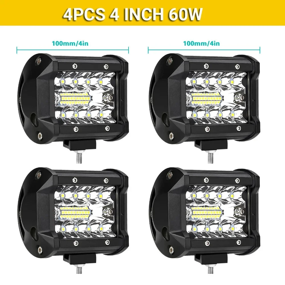 Lights for The Boat LED Search Light 12V 24V Headlights Driving Boat ...
