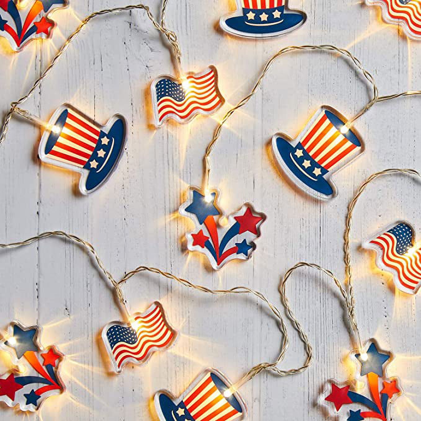 Battery Operated LED Light String Set, 15 Bulb, Blue - Walmart.com