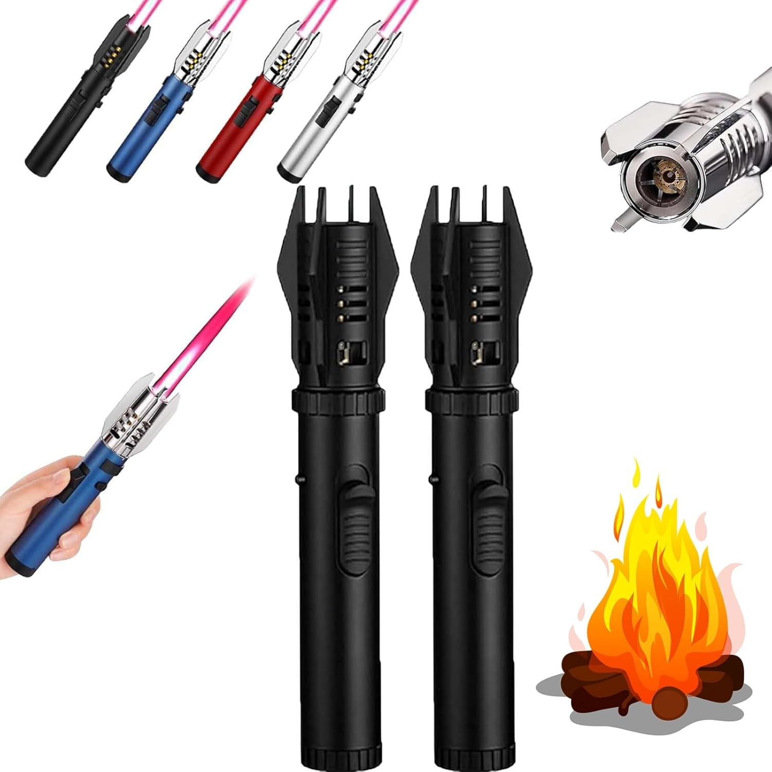Lightsaber Lighters Torch, Camping Outdoor Windproof Straight Flame ...