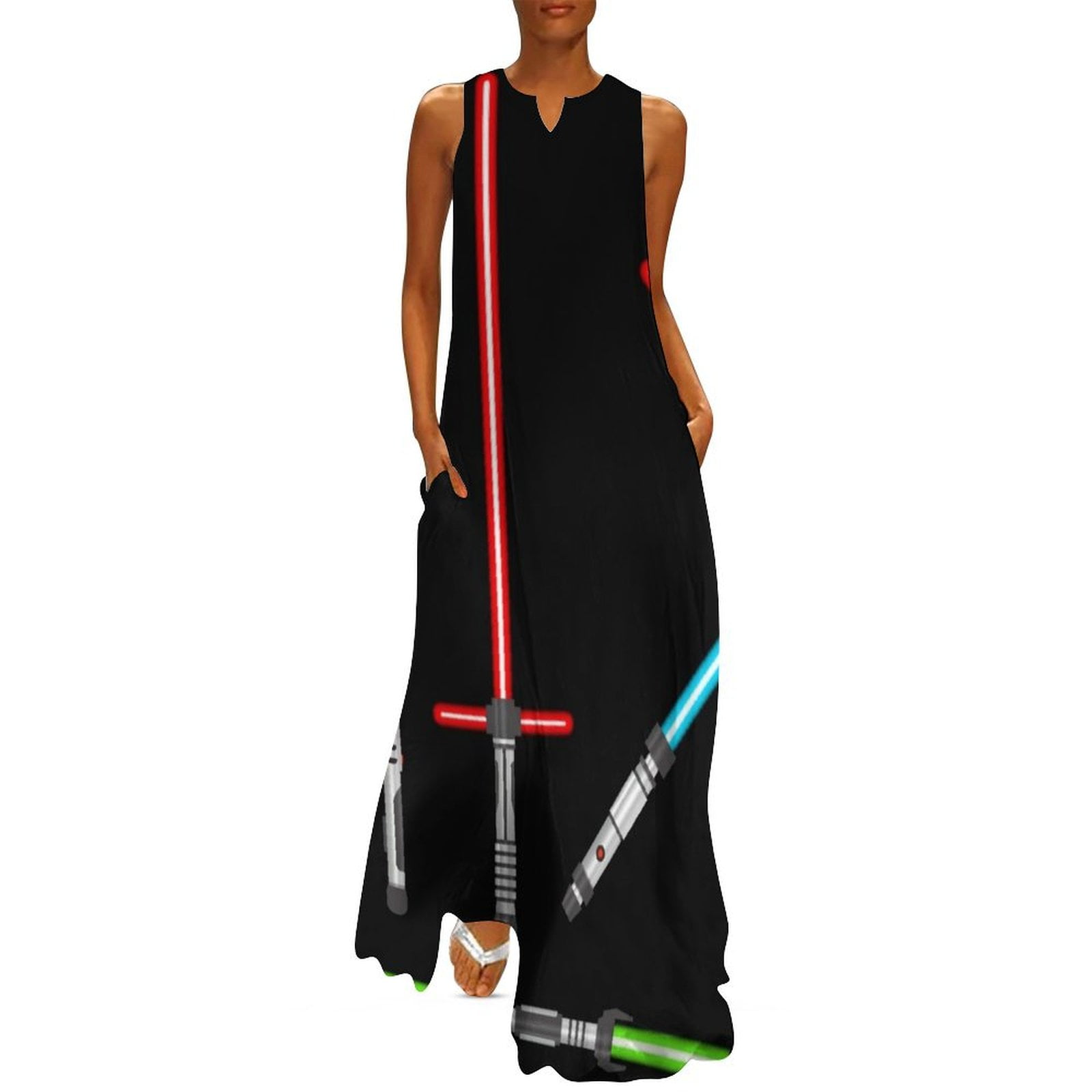 Lightsaber Long Dress dress for women Dance dresses Dress - Walmart.com