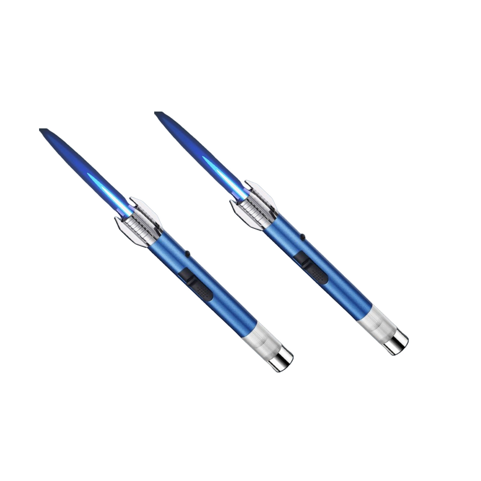 Lightsaber Torch Lighter - 2 Pack Jet Flame Butane Light Saber Lighters ...