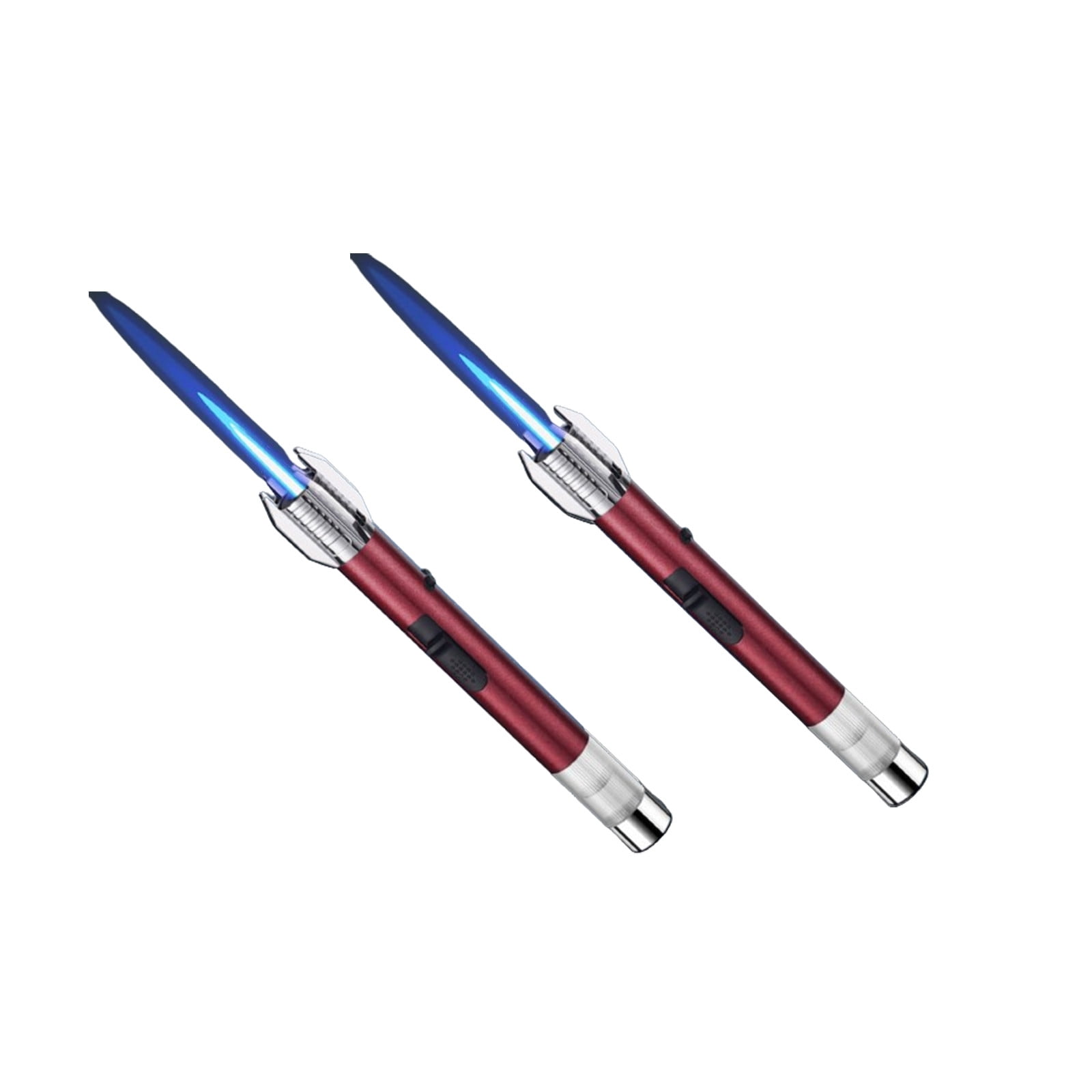 Lightsaber Torch Lighter - 2 Pack Jet Flame Butane Light Saber Lighters ...