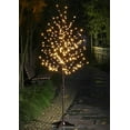 Lightshare 6ft Cherry Blossom Tree, 208 LED Flower Lights, Warm White ...