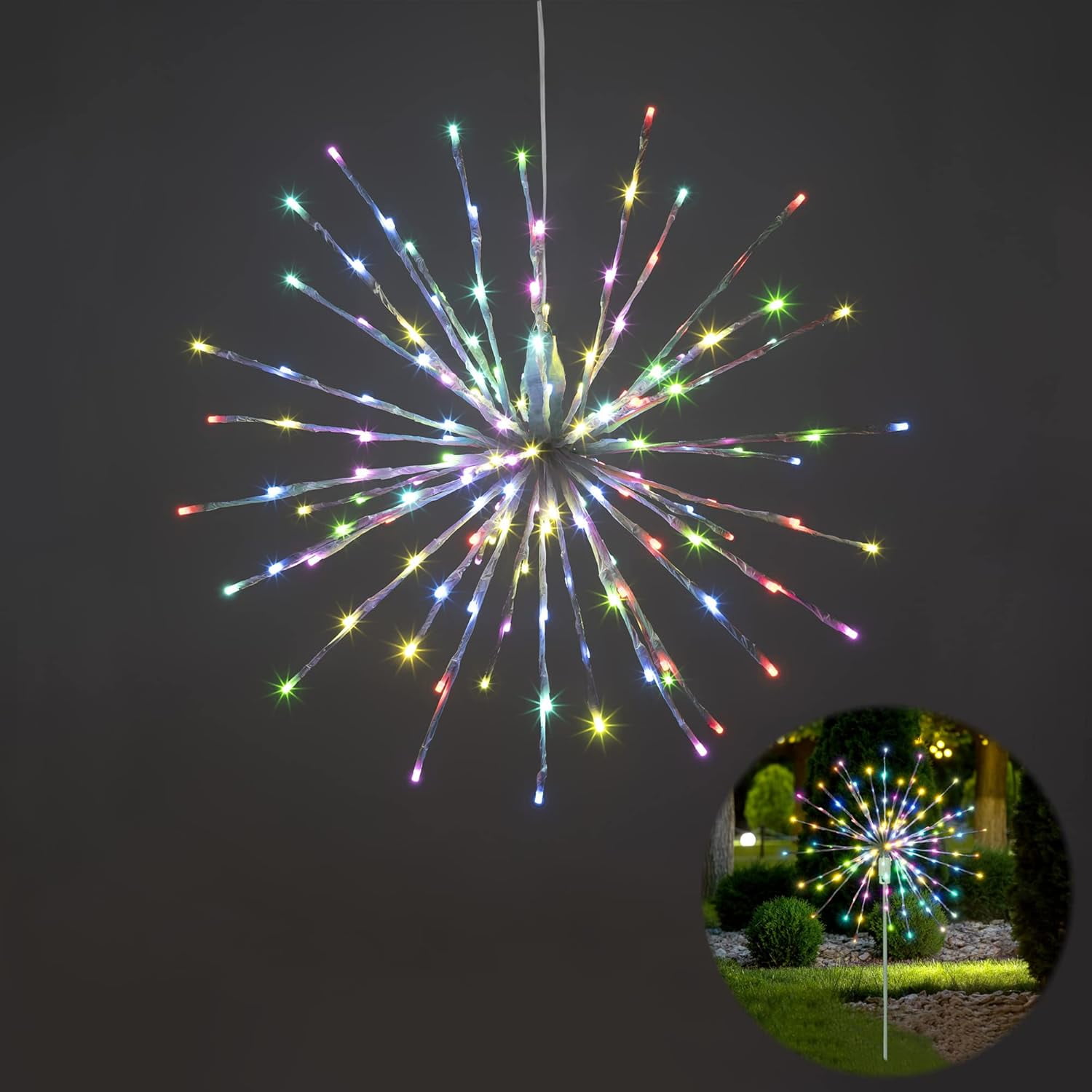 Lightshare Starburst Light Lighted Ball LED Firework Lights Twinkle ...