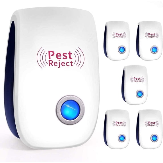 Lightsmax Bug Insect Electronic Indoor Repeller Device (6 Count ...