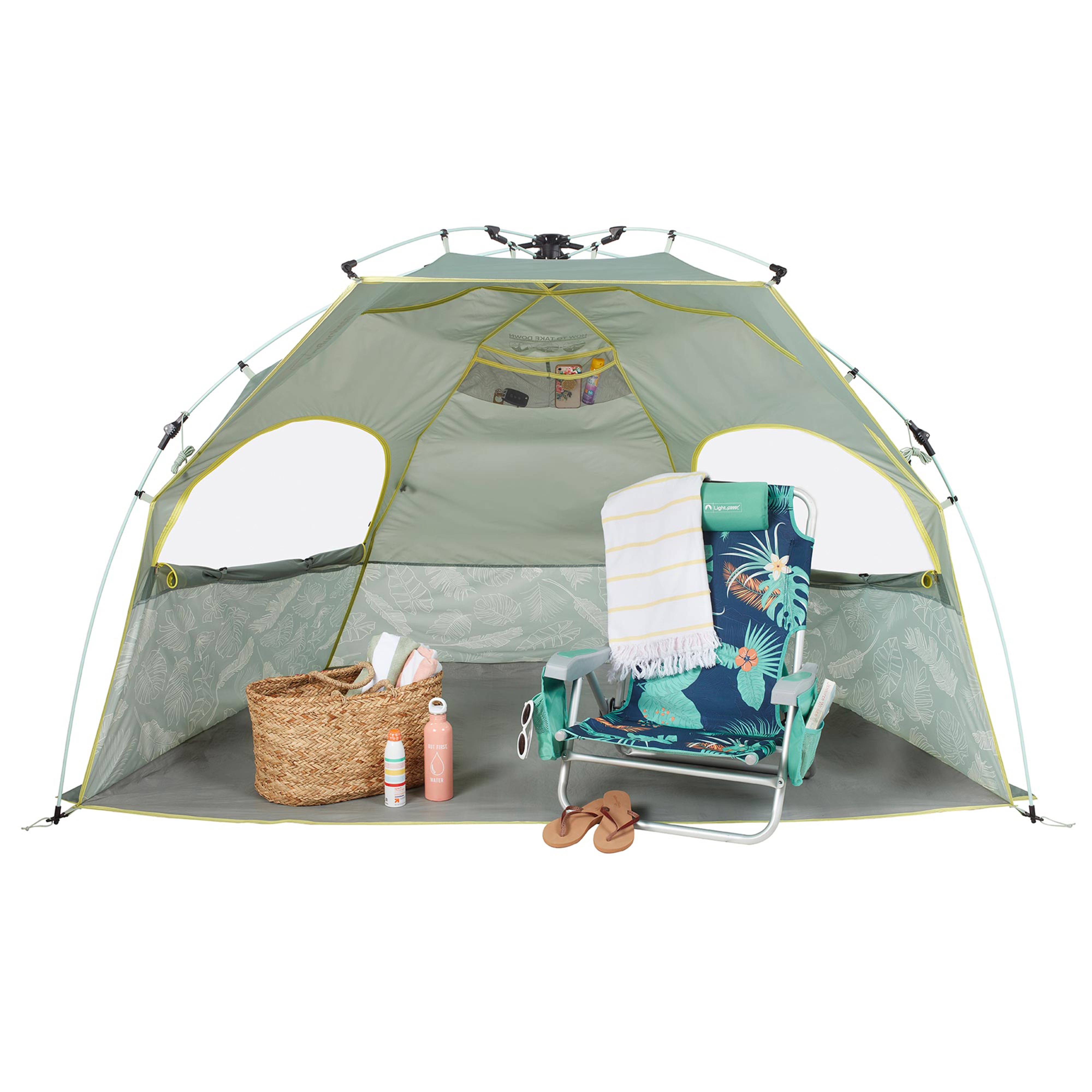 Lightspeed Outdoors ECO QuickShelter, Botanical Lines - Walmart ...