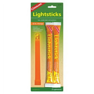 4" Glow Sticks, Orange, 10pk - Walmart.com