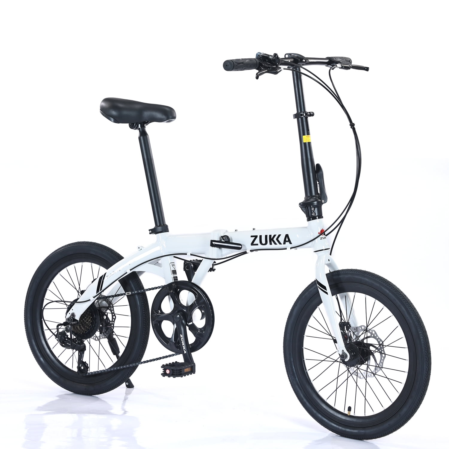 Lightweight Aluminium Alloy Frame Folding Bike - 20” City Bicycle with ...