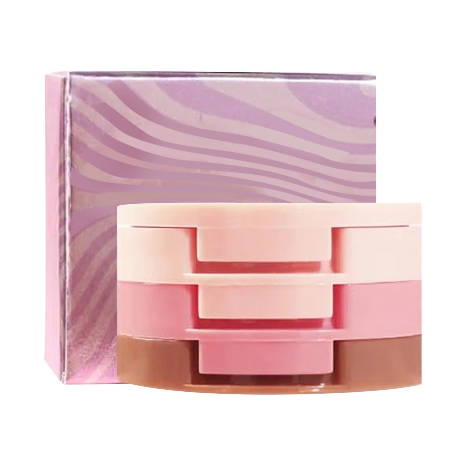 Lightweight 3In1 Blendable Blushes, Highlight Blushes Makeup Plate ...