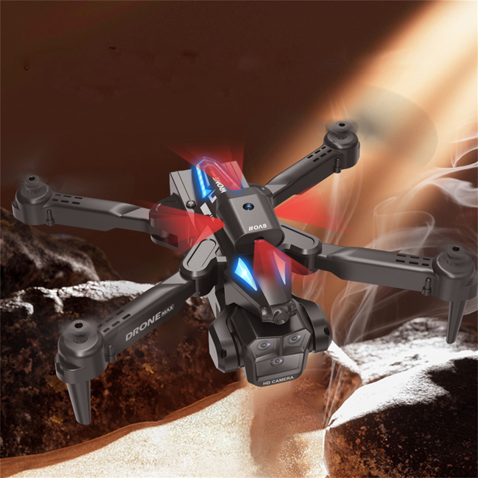 Lightweight 3x Mechanical Gimbal Drones with Camera for Adults 4K, 38 ...