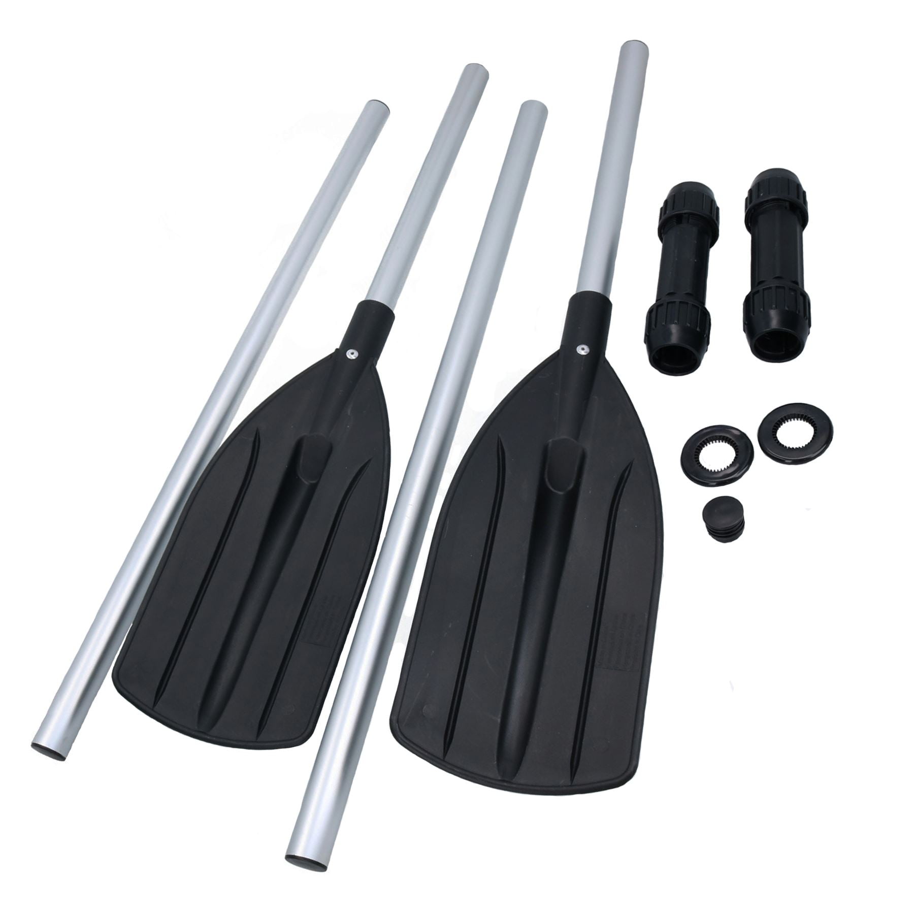 Lightweight Aluminium Oars Paddle Set Boat Tender Kayak Canoe Folding ...