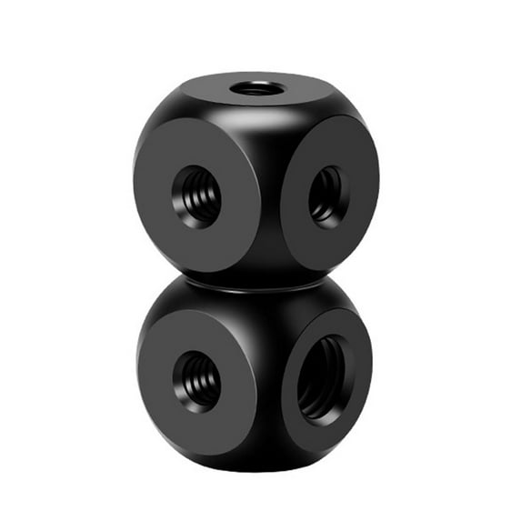 Lightweight Aluminum Camera Mount Block for Microphone Flashing Monitor ...