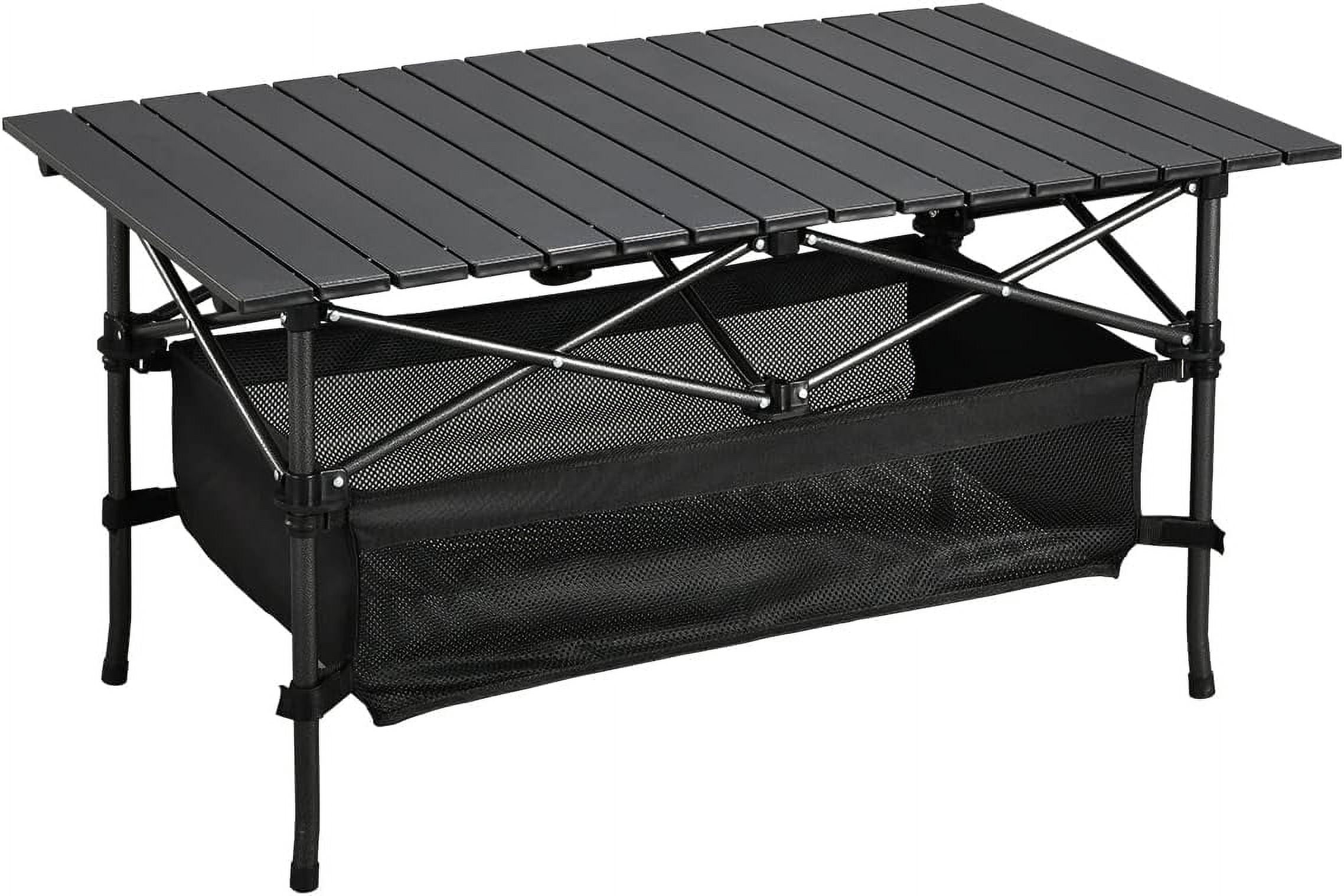 WEIDIORME Lightweight Portable Camping Tables with Carrying Bag ...