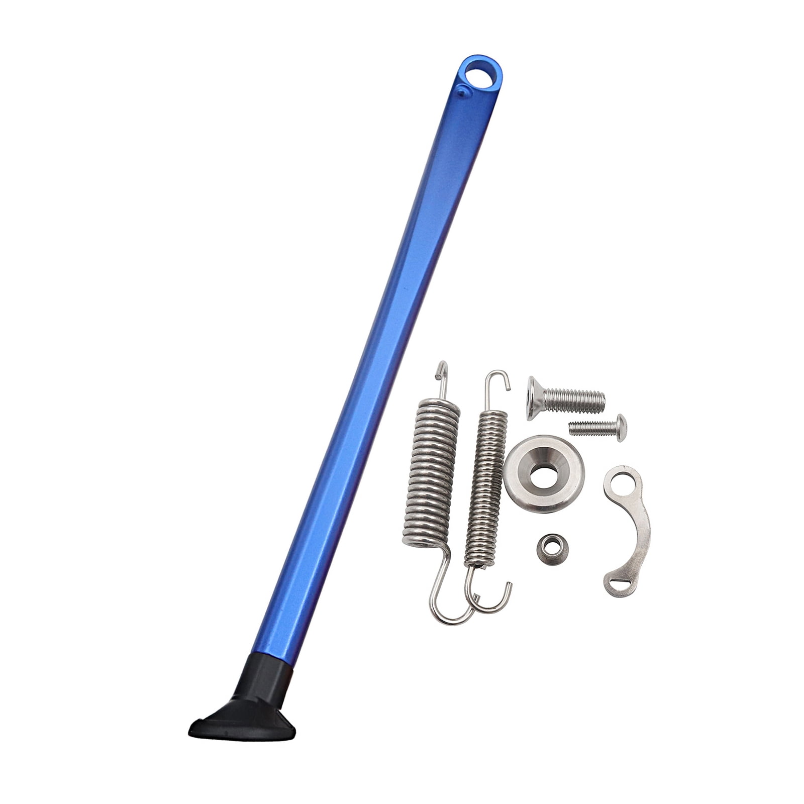 Lightweight Aluminum Motorcycle Kickstand Not Slip Surfaces Hassle ...