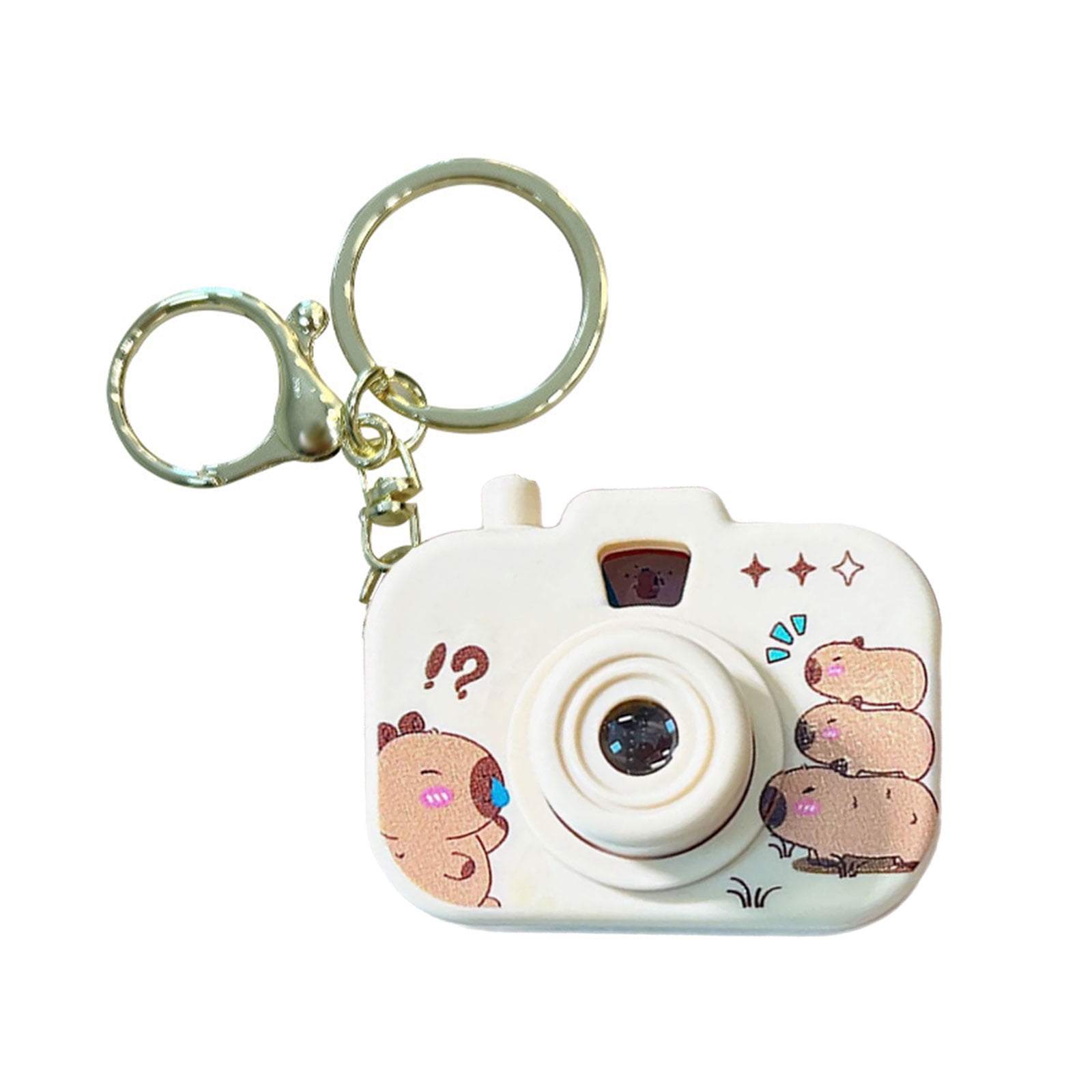 Lightweight And Sturdy Capybaras Shaped Keychain Featuring A Simple To ...