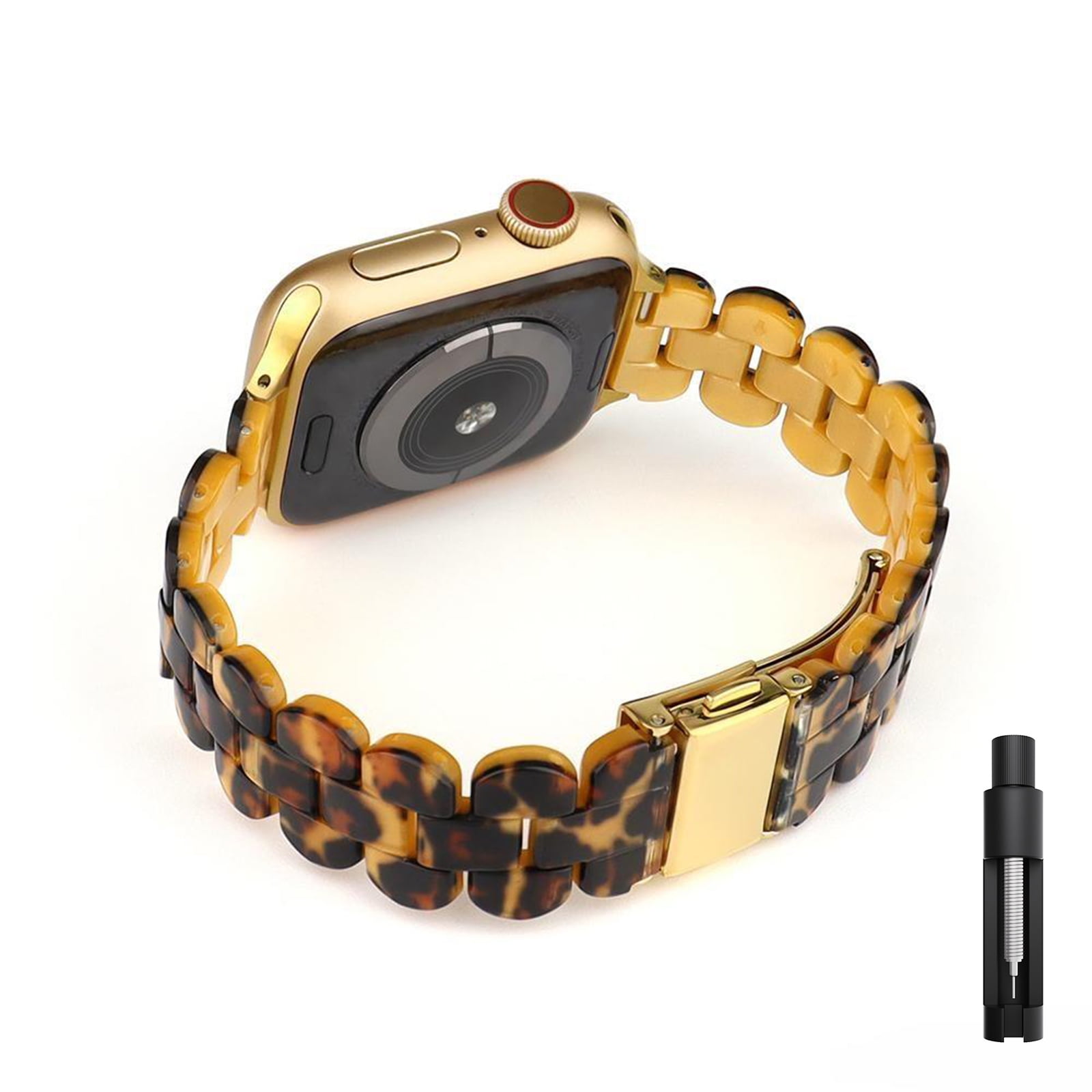 Lightweight Apple Watch Bands, Fashion Resin Apple Watch Series 9 8 ...