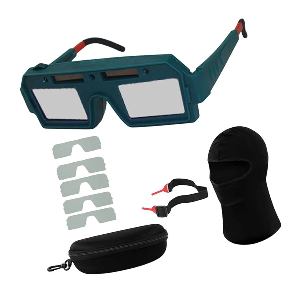 Lightweight Auto Dimming Welding Goggles With Replaceable Battery ...