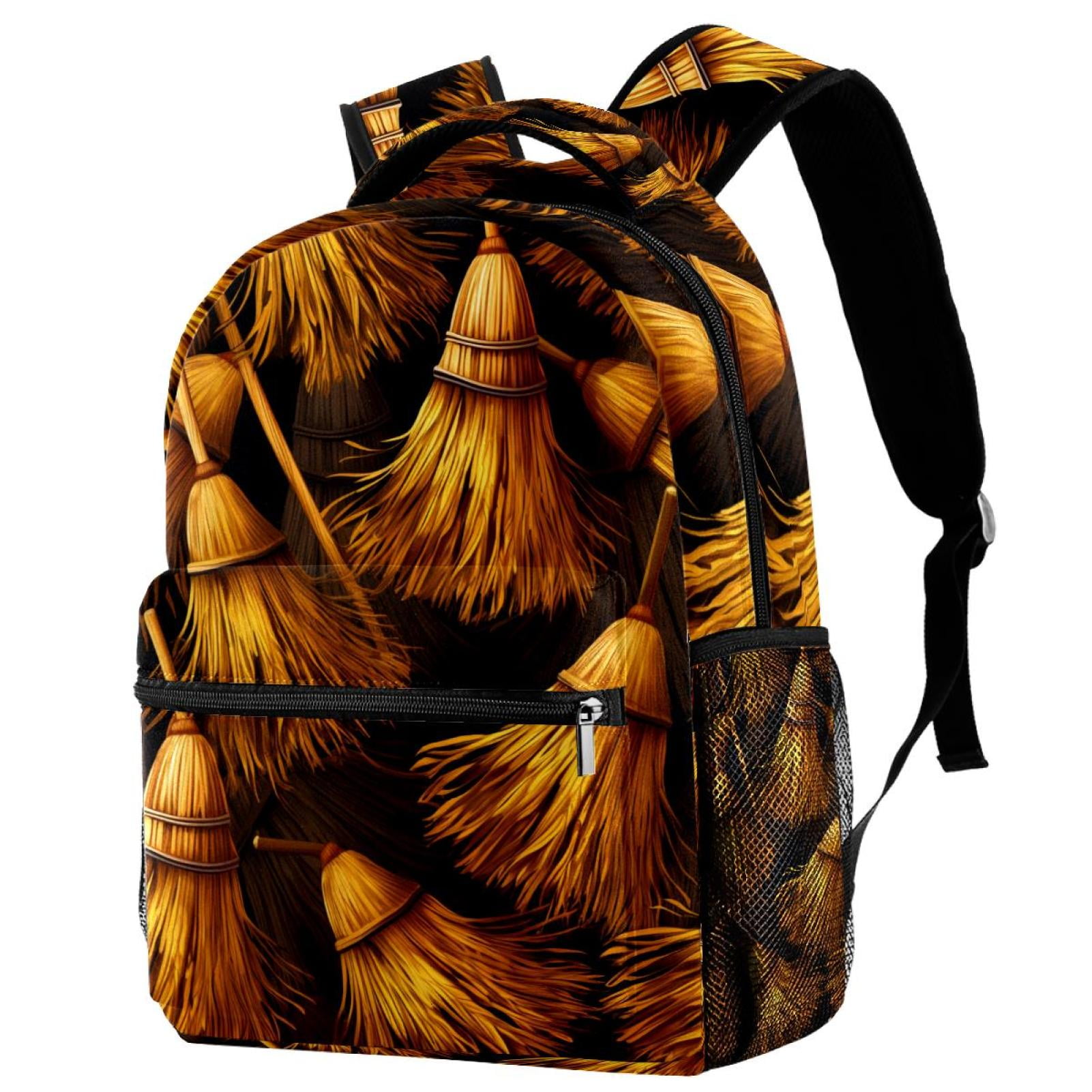 Lightweight Backpack halloween broom School Bag Travel Laptop Daypack ...