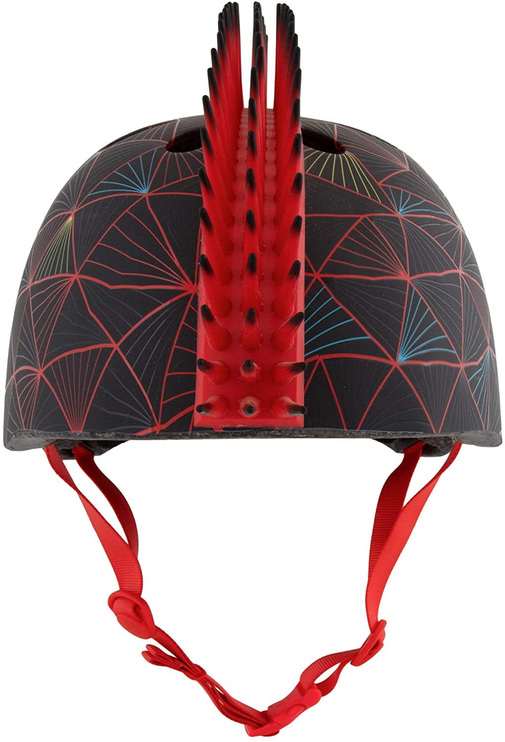 Lightweight Bike Helmet with Red Mohawk Design for Ages 8-14 - Walmart.com