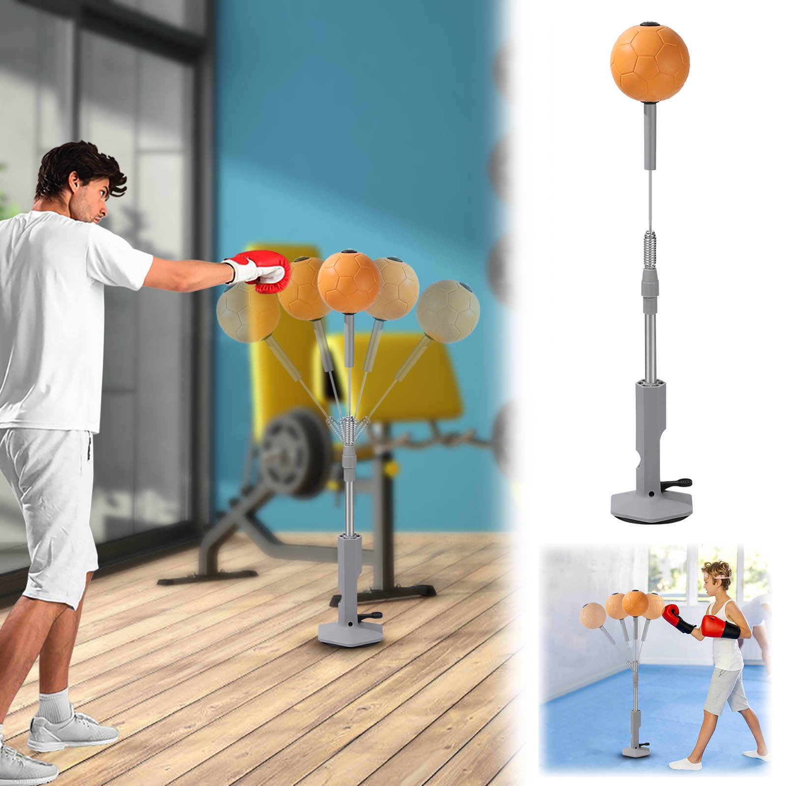 Lightweight Boxing Reflex Bag , Home Suction Cup Style Boxing Speed ...